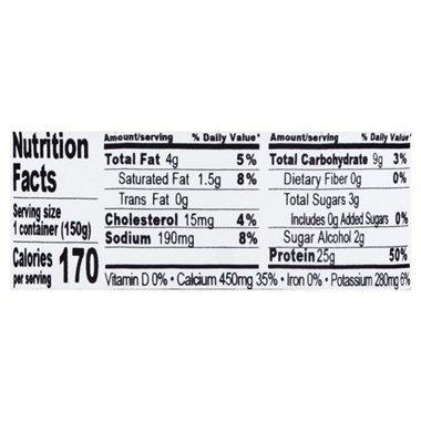 Ratio Protein Yogurt, Coconut | Hy-Vee Aisles Online Grocery Shopping