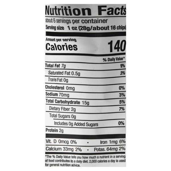 The Better Chip Spinach & Kale Whole Grain Chips | Hy-Vee Aisles Online ...