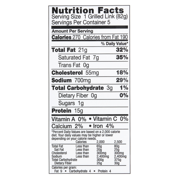Carando Traditional Beer Bratwurst Sausage, 19 oz | Hy-Vee Aisles ...